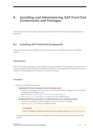 Sap setup guide | PDF