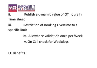 Sap SF Advanced Employee Central Time Management Training in Hyderabad.pptx