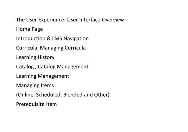 SAP Successfactors LMS Online Training Institute in Hyderabad | PPT