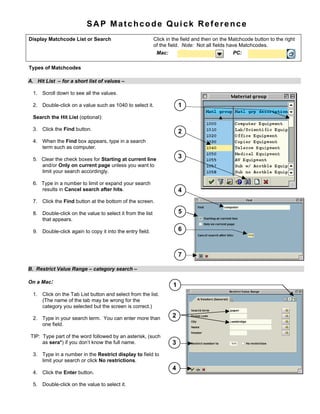 Sap short cuts | PDF
