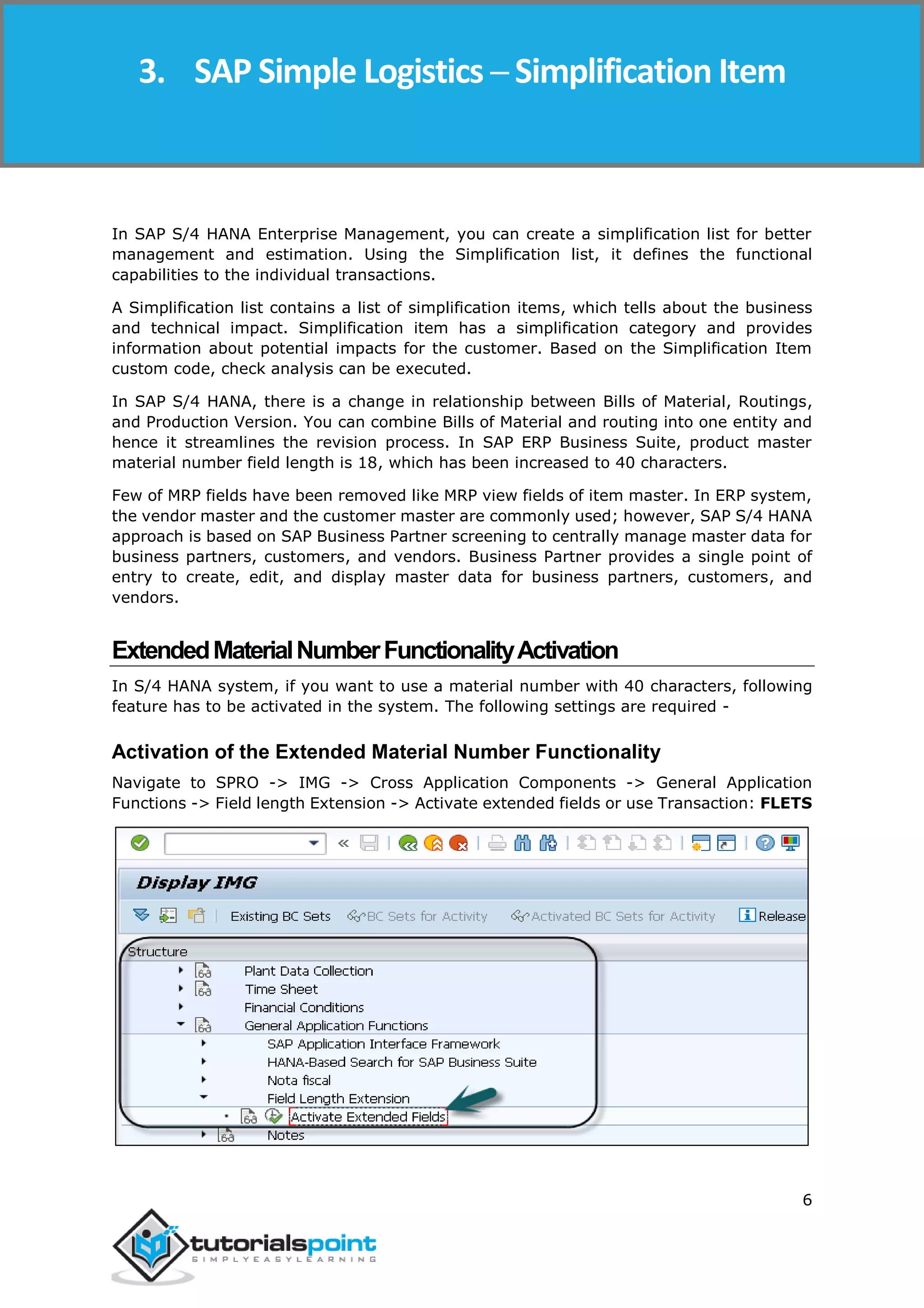 Sap simple logistics_tutorial | PDF