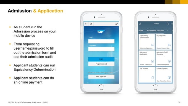 SAP Student Lifecycle Management - Overview November 2017 | PDF