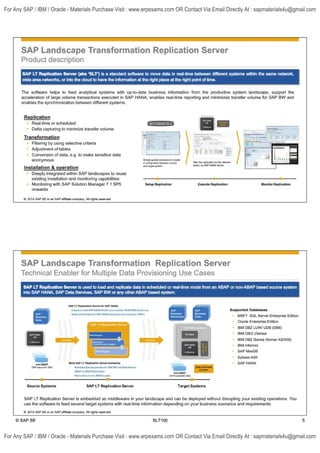 Sap slt100 sps08 latest sample | PDF