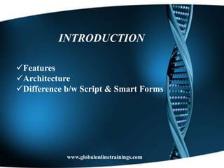 smartforms training | SAP SMART FORMS online training | PPTX