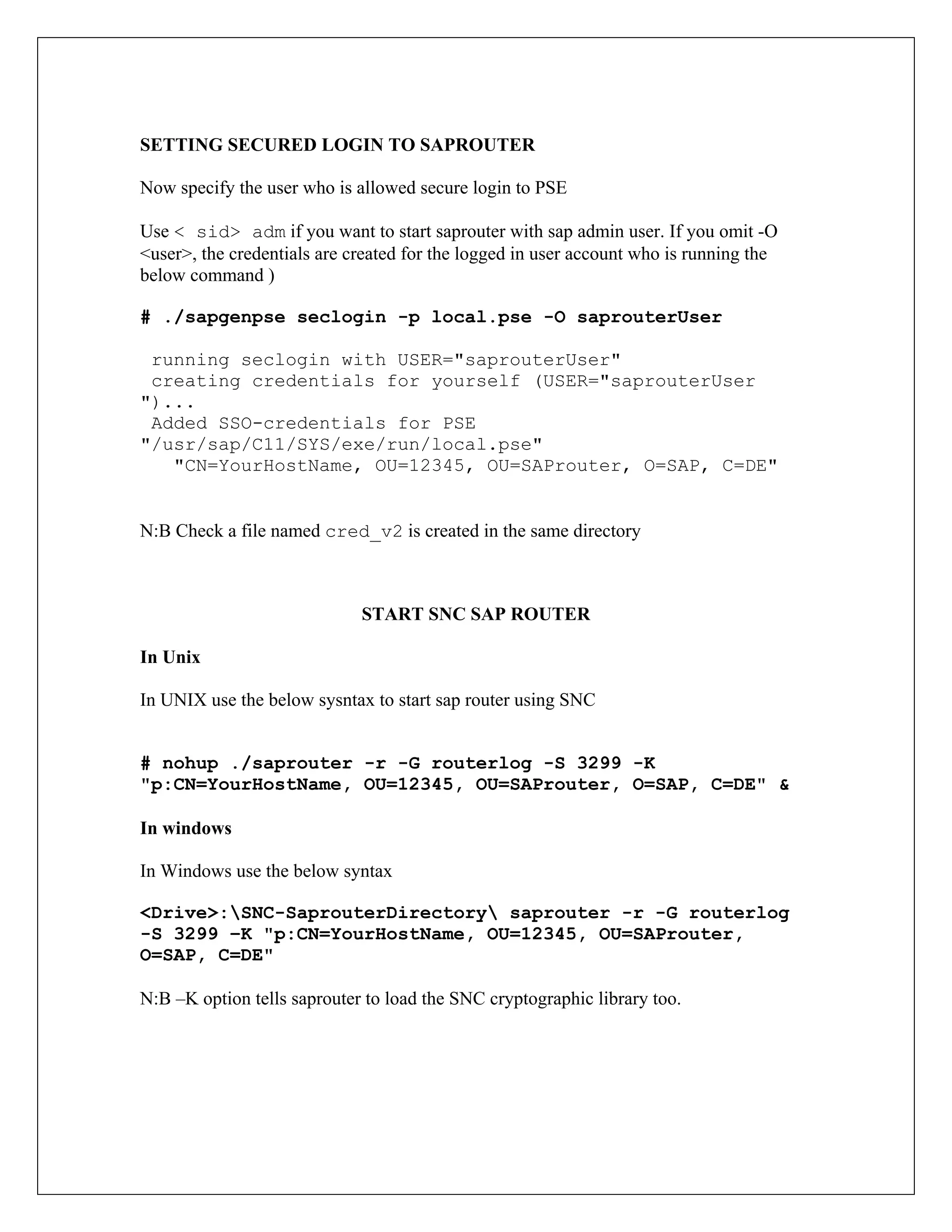 Sap snc configuration | PDF