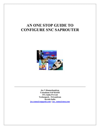 Sap snc configuration | PDF