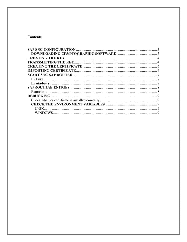 Sap Snc Configuration Pdf