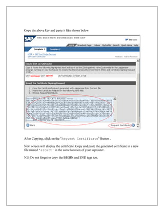 Sap snc configuration | PDF