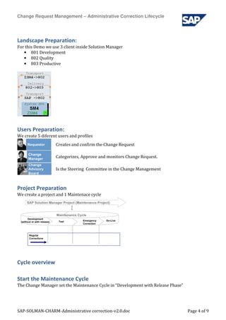 Sap Solution Manager - Administrative | PDF