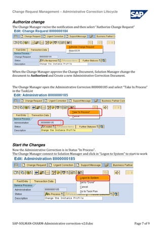 Sap Solution Manager - Administrative | PDF