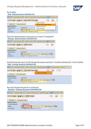Sap Solution Manager - Administrative | PDF