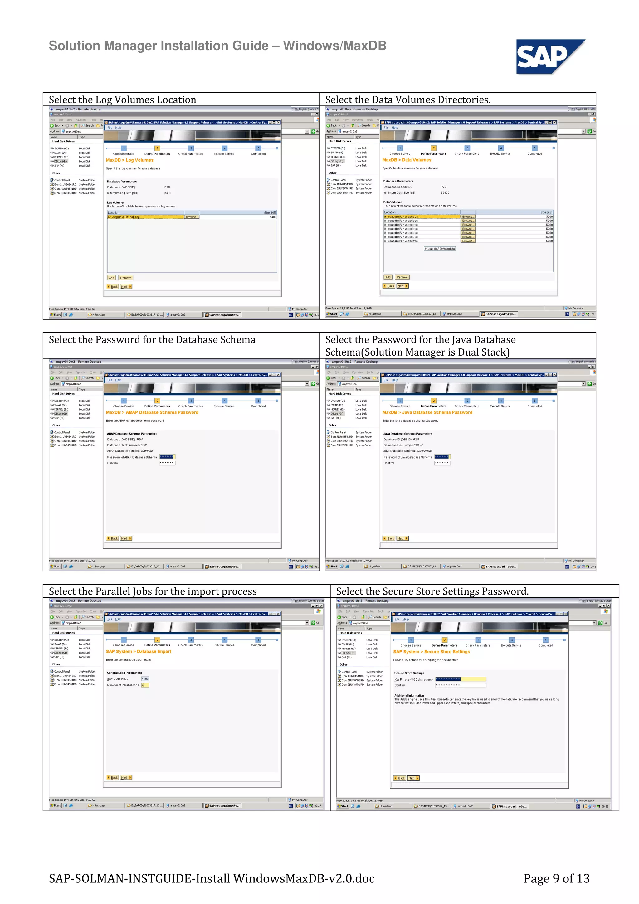 Sap Solman Instguide Install Windows MaxDB | PDF