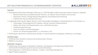 SAP Solman und Testing 2019 | PPTX