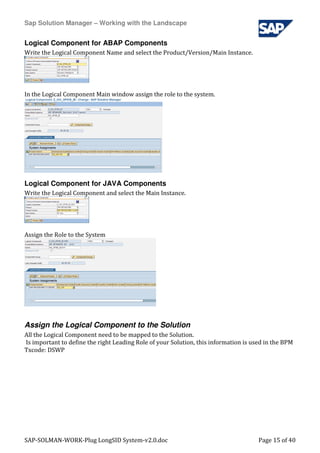 Sap Solman Work Plug Long Sid System V2 | PDF | Operating Systems | Computer Software and ...