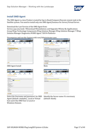 Sap Solman Work Plug Long Sid System V2 | PDF | Operating Systems | Computer Software and ...