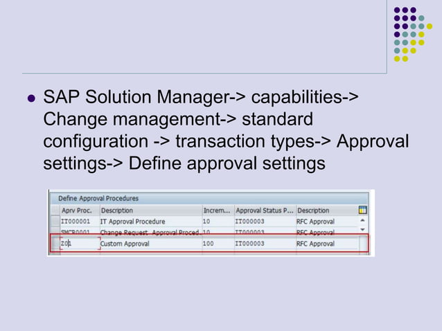 Sap solution manager change request management | PPTX | Operating ...