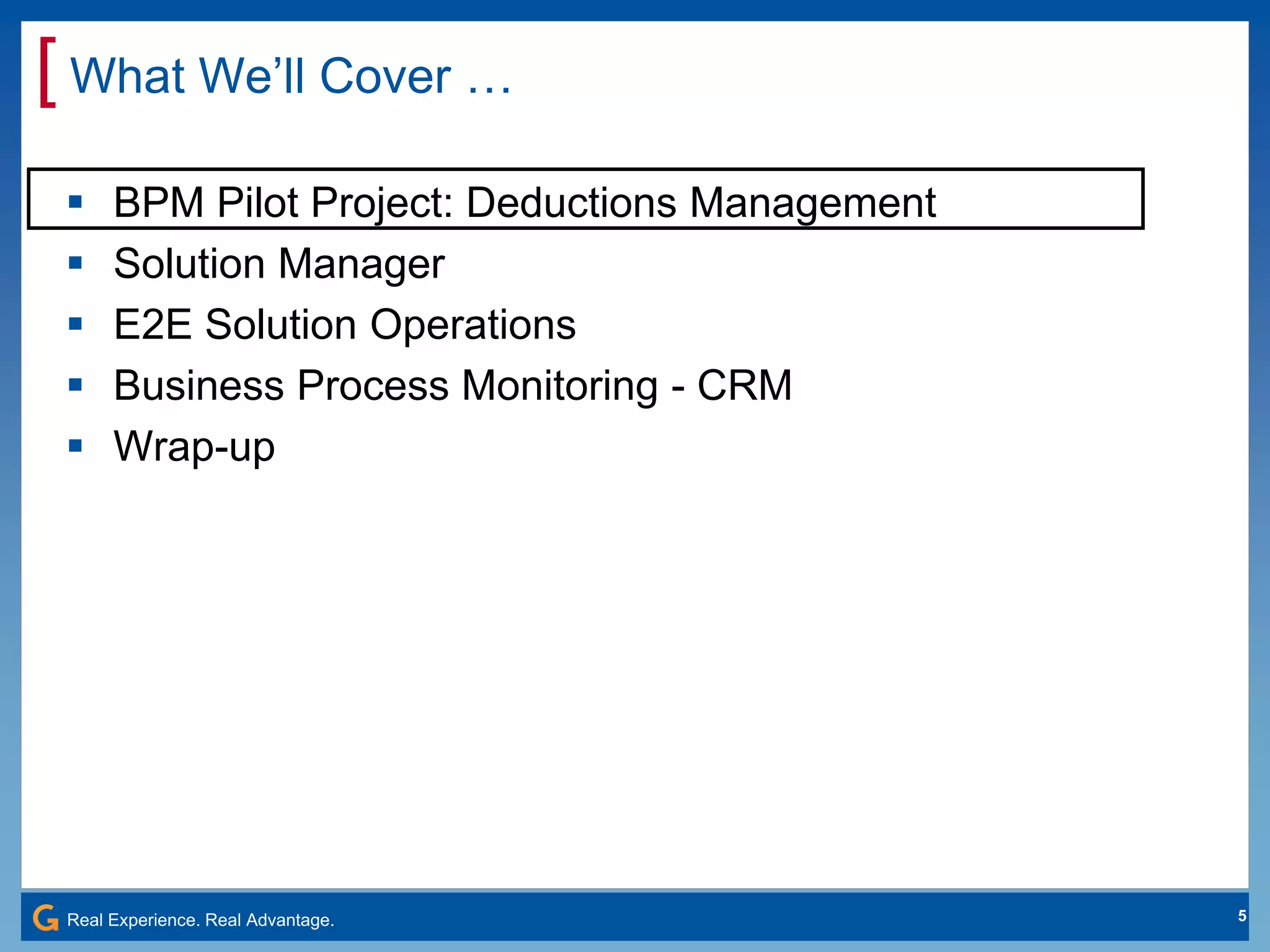 Sap Solution Manager Business Process Monitoring Of A Sap Crm Solution Pdf