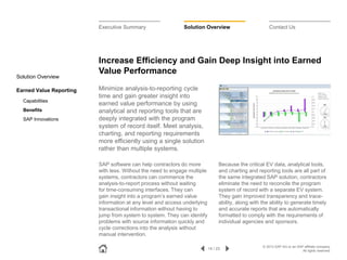 SAP solutions for government contracting in Aerpspace & Defense | PDF
