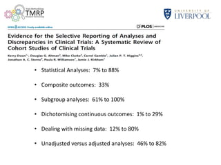 An introduction to Statistical Analysis Plans | PPTX
