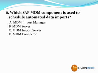 SAP SRM Practice Exam | PPTX