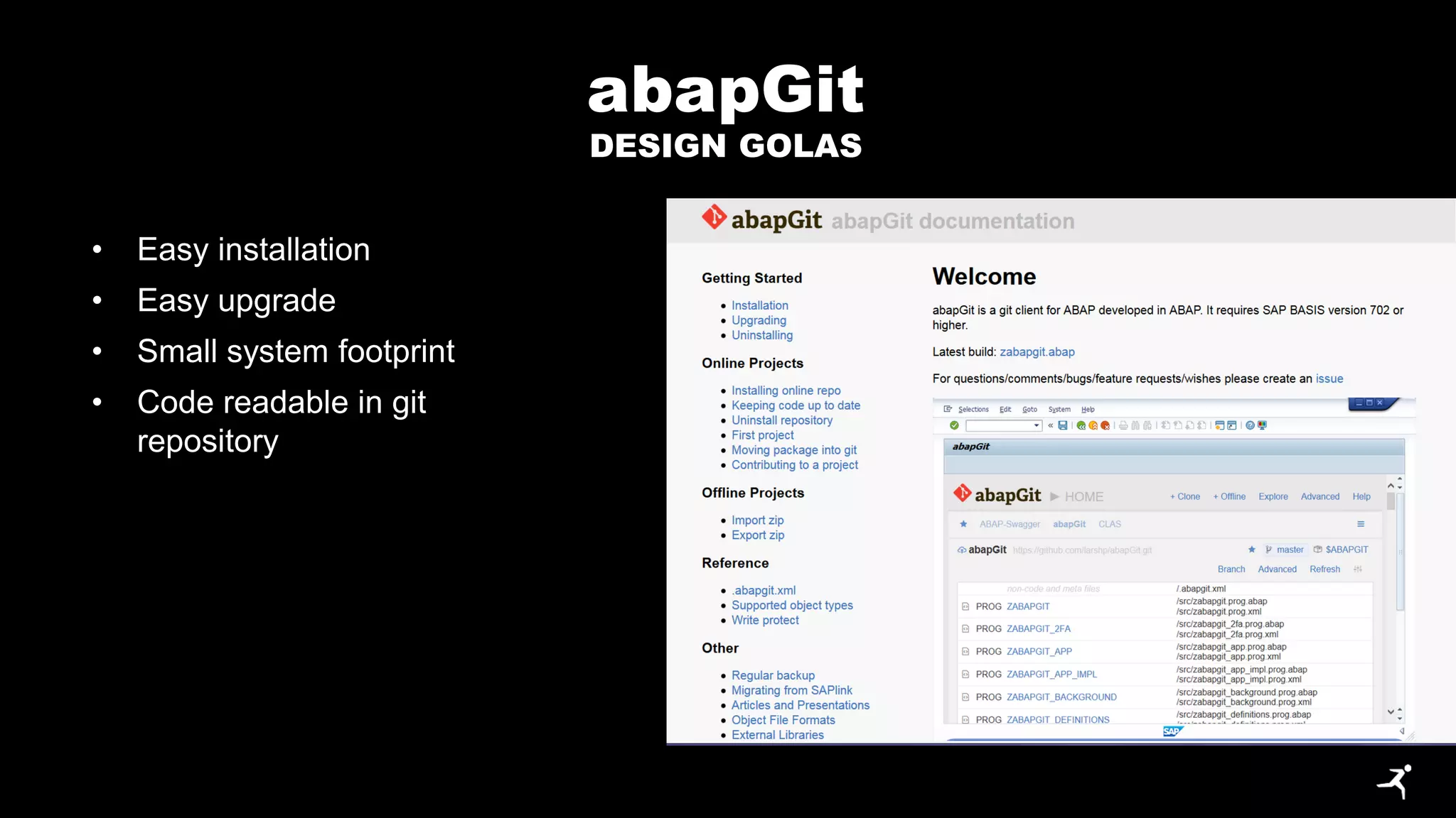 SAP Stammtisch Frankfurt 2017-10-11 - abapGit introduction | PPT