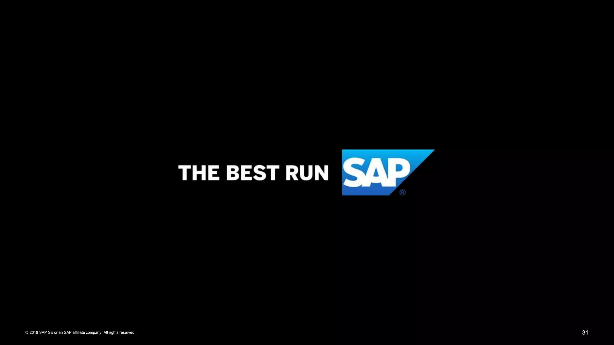 Sap story Overview 2019 | PPTX