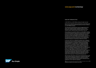 SAP Student Activity Hub Solution Overview | PDF