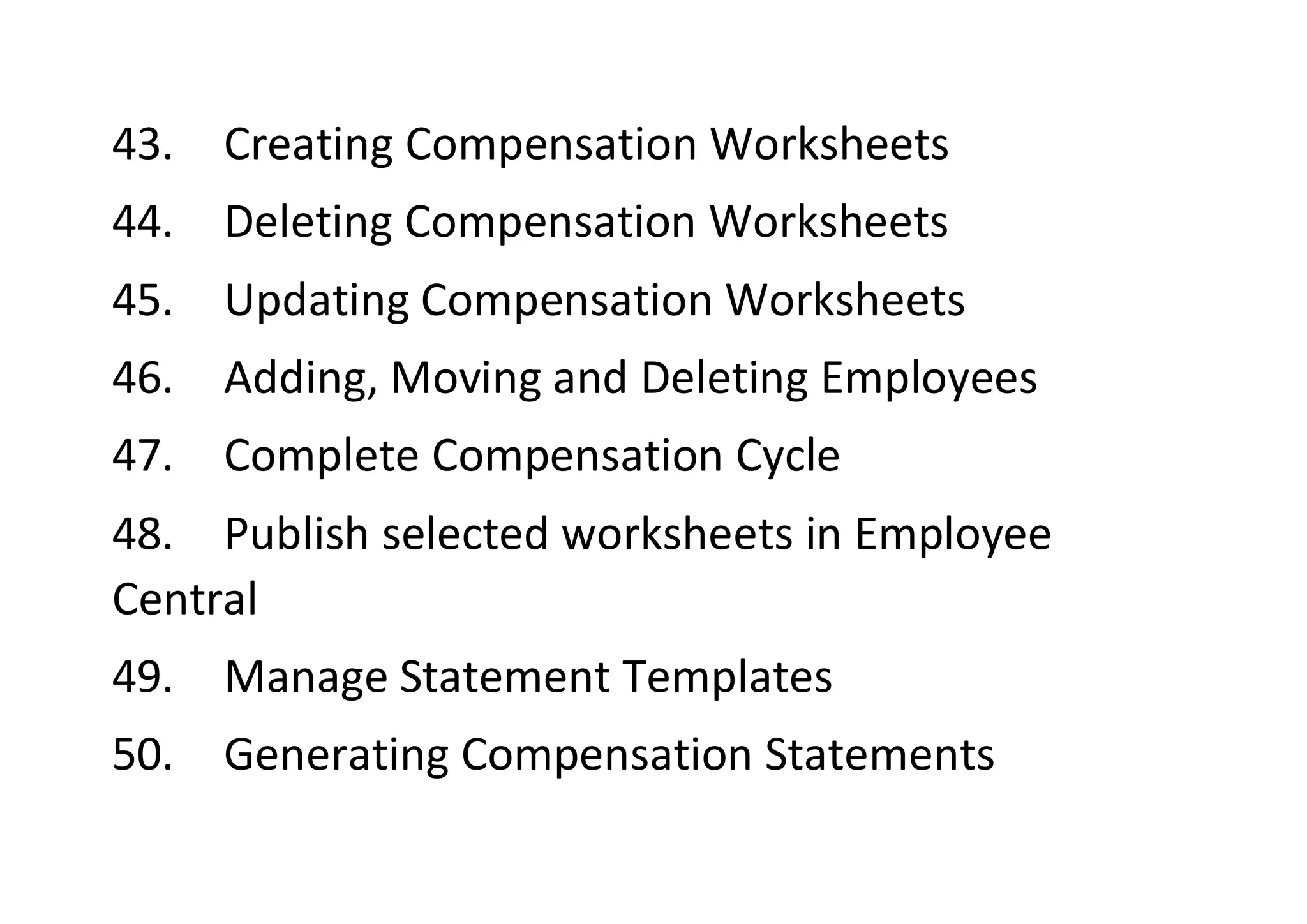 SAP Successfactors Compensation and Variable Pay Online Training in ...