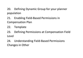 SAP Successfactors Compensation and Variable Pay Online Training in ...