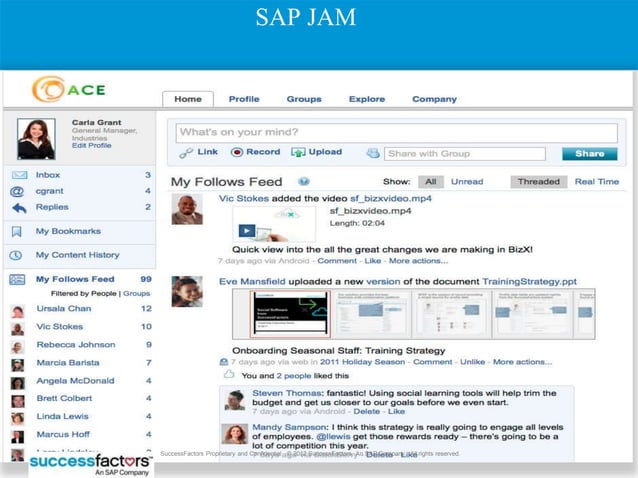 SAP Sapsuccessfactors Introduction | PPTX