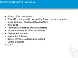 Sapsuccessfactorsdemo imp | PPT