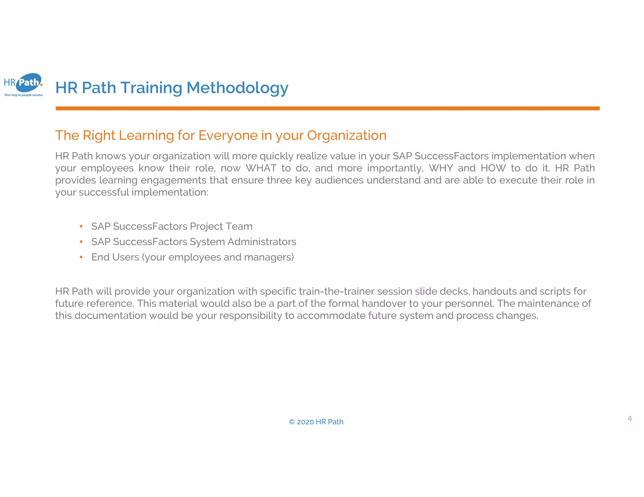 SAP SuccessFactors Education and Training Materials | PDF