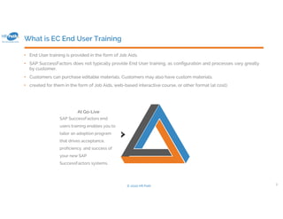 SAP SuccessFactors Education and Training Materials | PDF