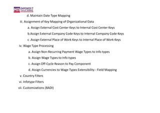 SAP Successfactors Employee Central Payroll Online Training | PPTX