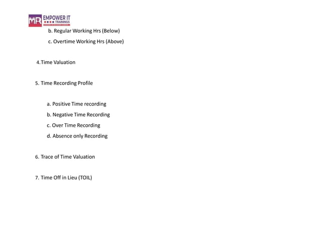 Sap SuccessFactors Advanced employee central time management online ...