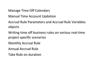 SAP Success factors Advanced Employee Central Online Training Institute in Hyderabad | PPT
