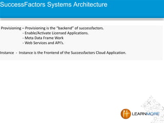 SAP Success Factors Online Training | PPT