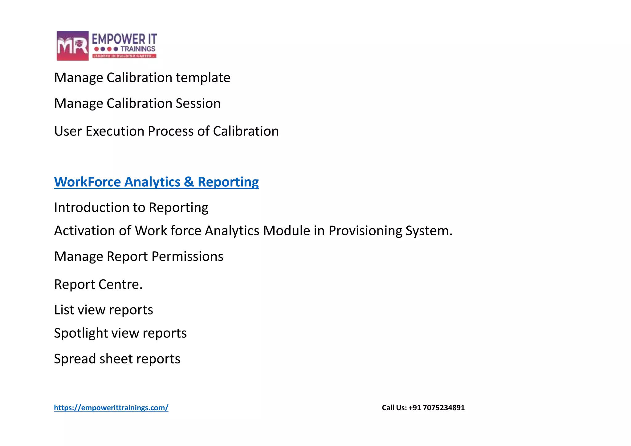 Sap successfactors continuous performance management Online training | PPTX