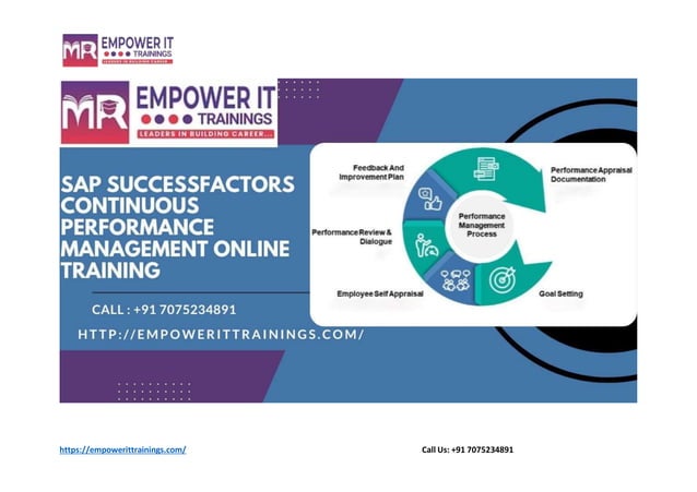 Sap successfactors continuous performance management Online training ...