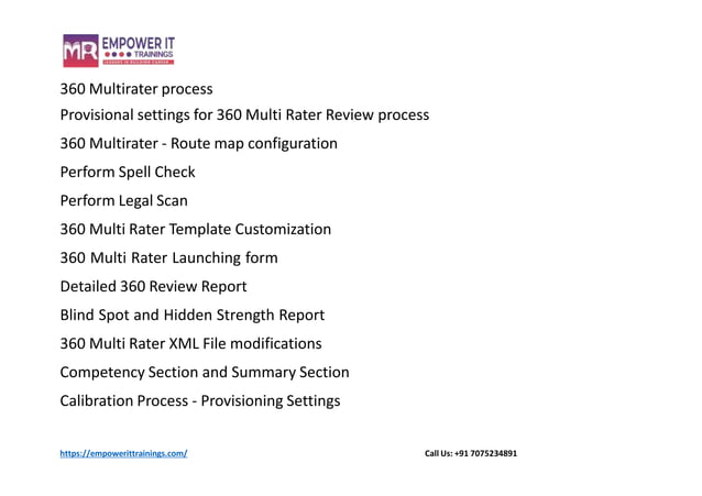 Sap successfactors continuous performance management Online training ...