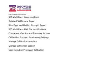 SAP successfactors PMGM Online training in USA -empowerittraining | PPT