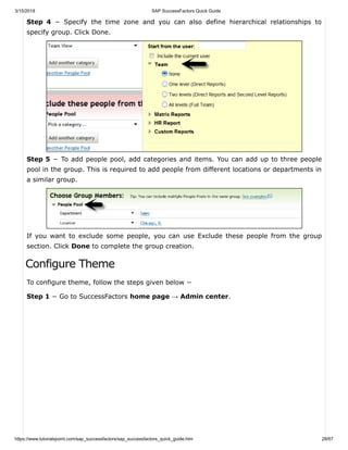Sap Success Factors Quick Guide Pdf