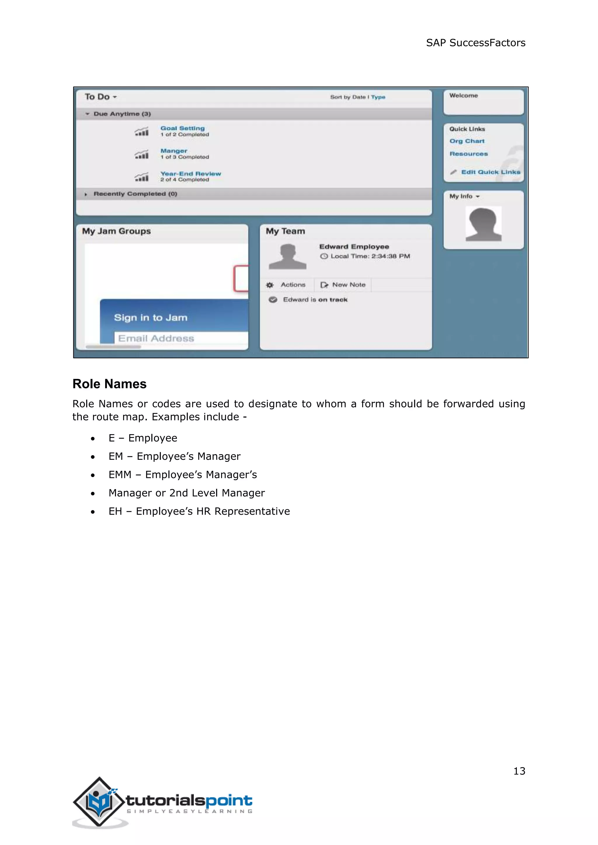 Sap successfactors tutorial | PDF