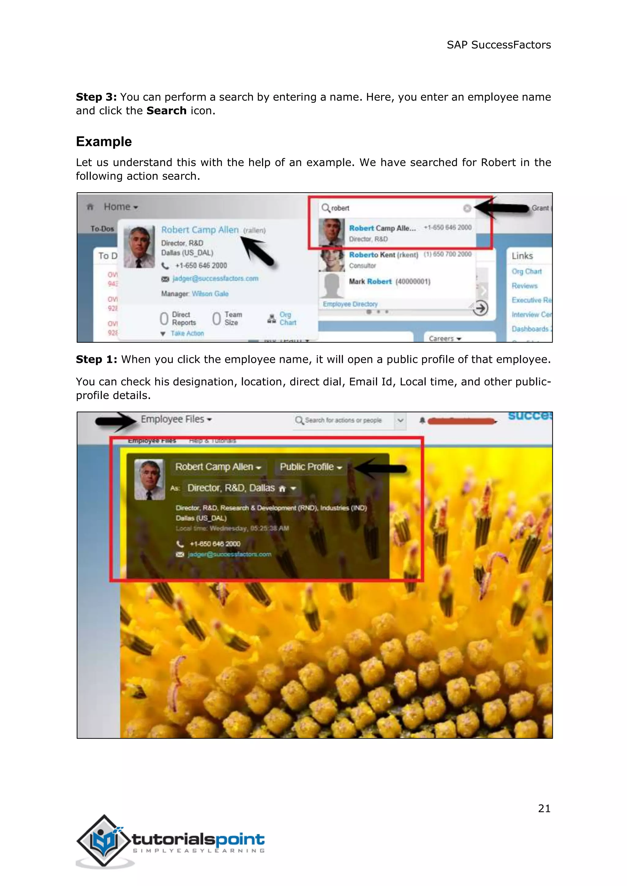 Sap successfactors tutorial | PDF