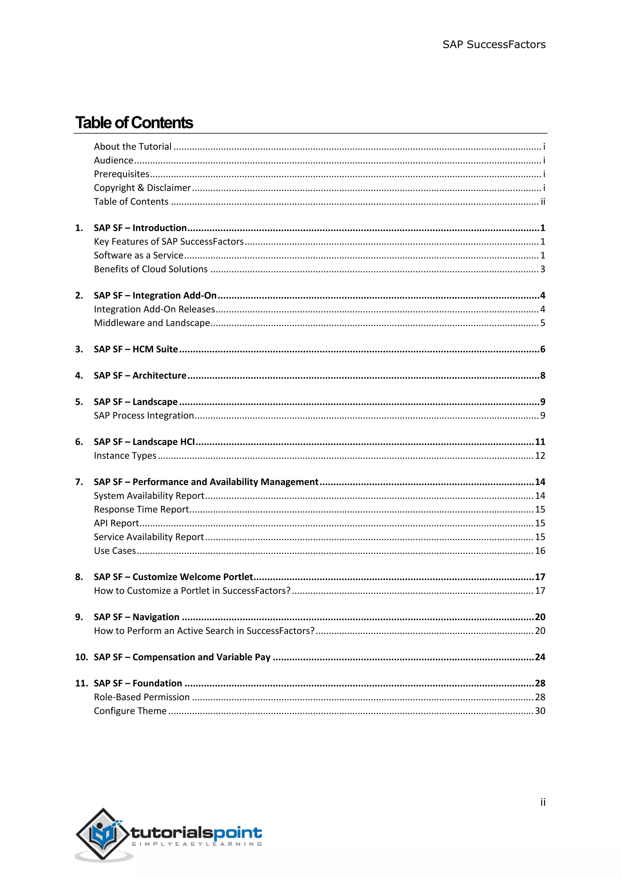 Sap successfactors tutorial | PDF