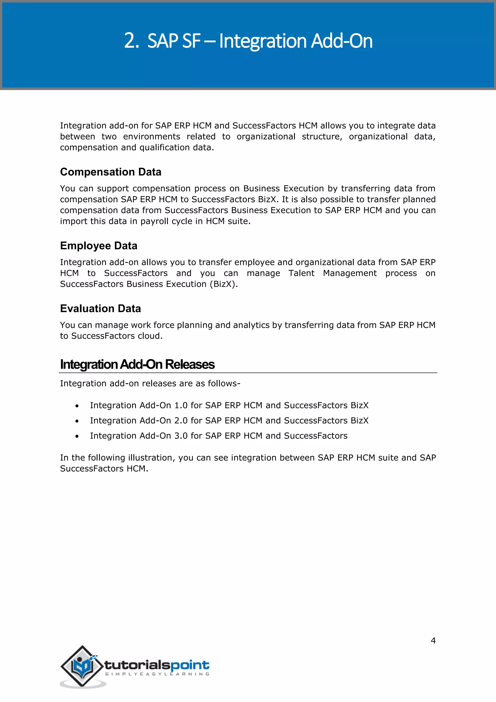 Sap successfactors tutorial | PDF