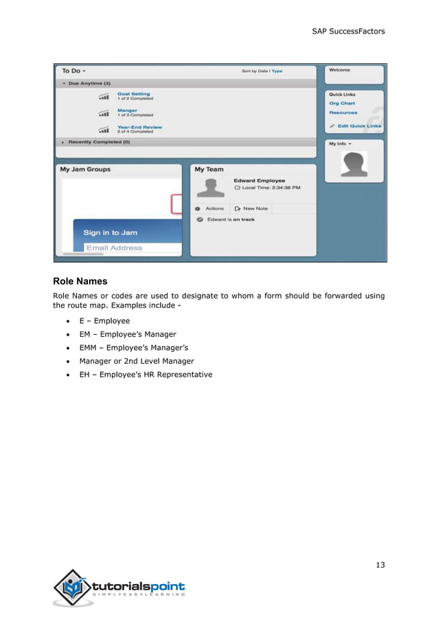 Sap successfactors tutorial | PDF