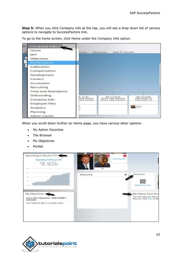 Sap successfactors tutorial | PDF