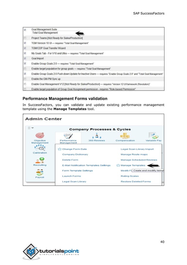 Sap successfactors tutorial | PDF