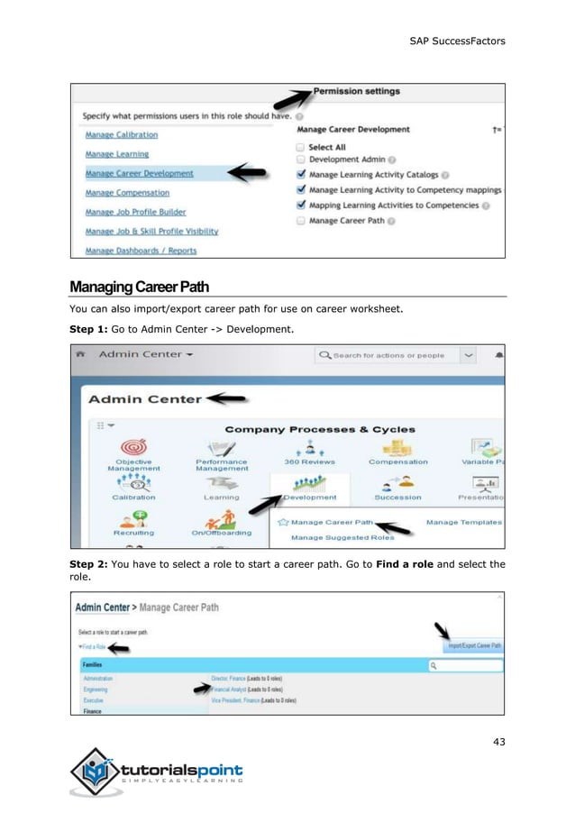Sap successfactors tutorial | PDF